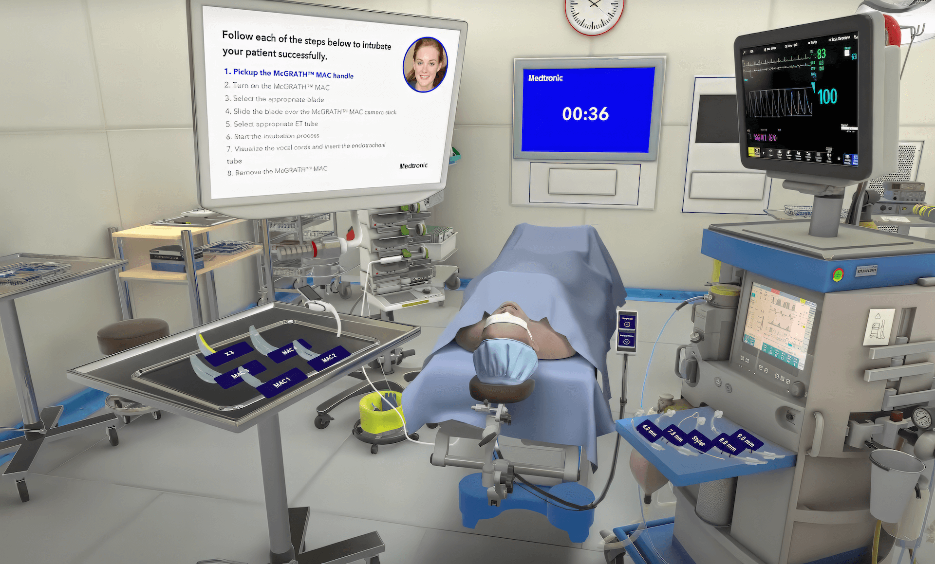 Medtronic McGRATH™ MAC VR Intubation Simulation - lucidrealitylabs.com