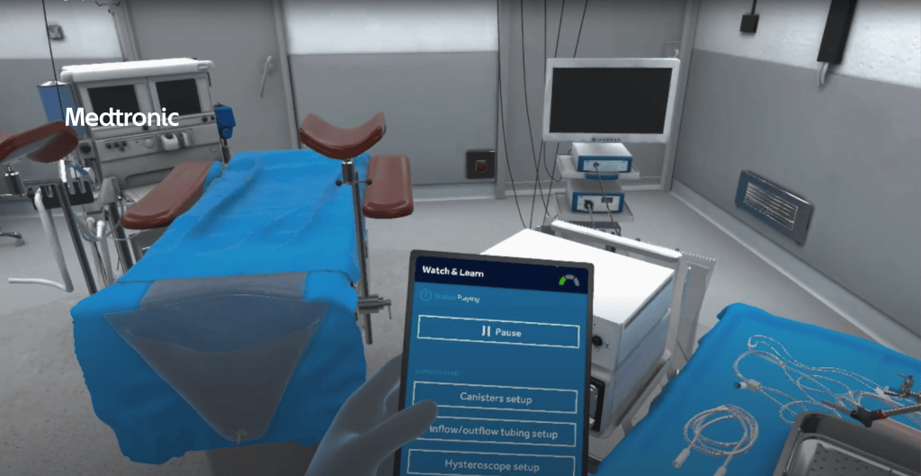 Medical VR Training for Nurses | Medtronic HysteroLux™ Fluid Management ...